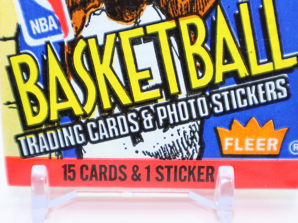 1989 Fleer Basketball Cards Wax Pack – Pack Shack