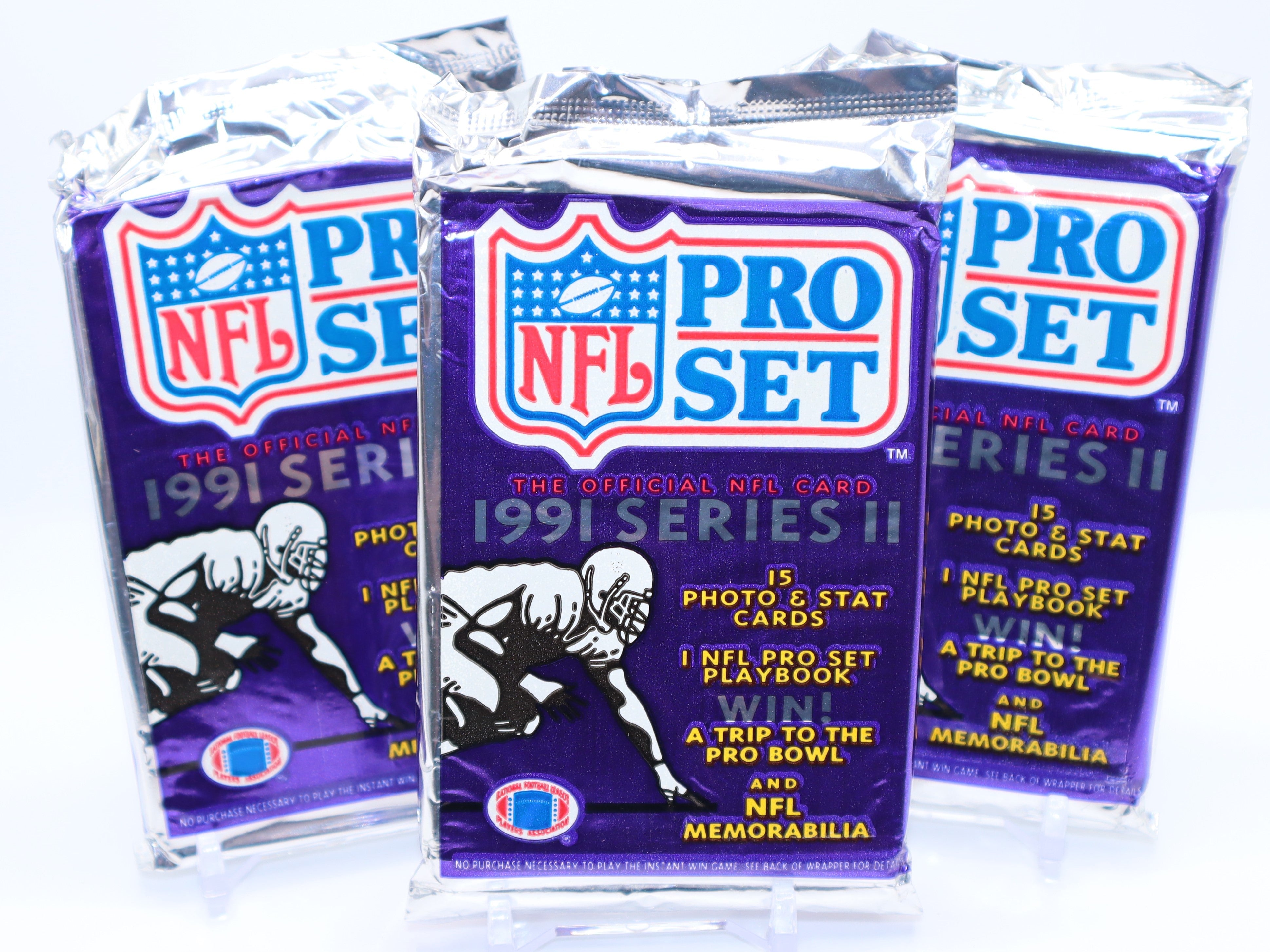 1991 ProSet Series 2 Football Cards Wax Pack – Pack Shack